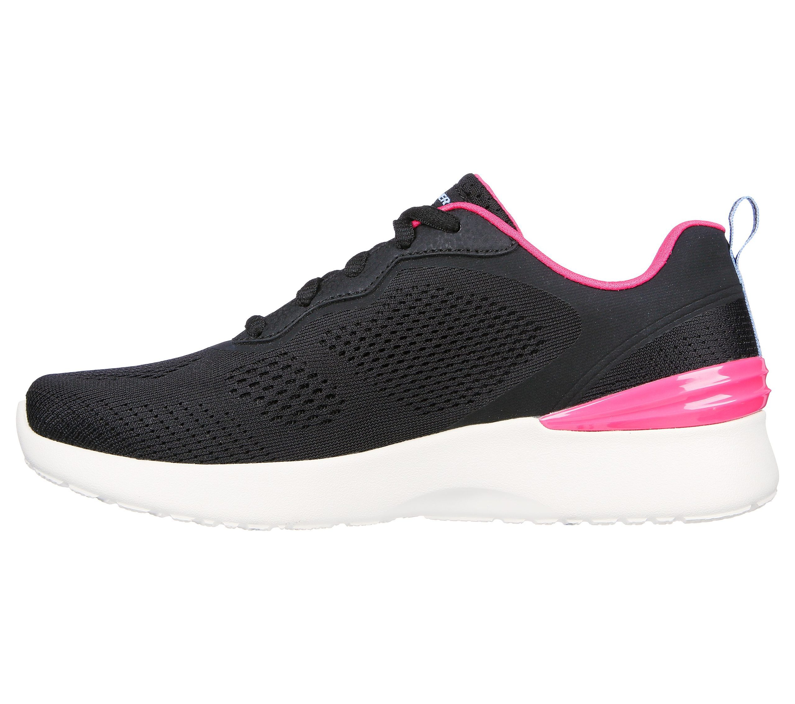 Skechers Skech-Air Dynamight - New Grind - Zwart / Heet Roze (149753-BKHP)
