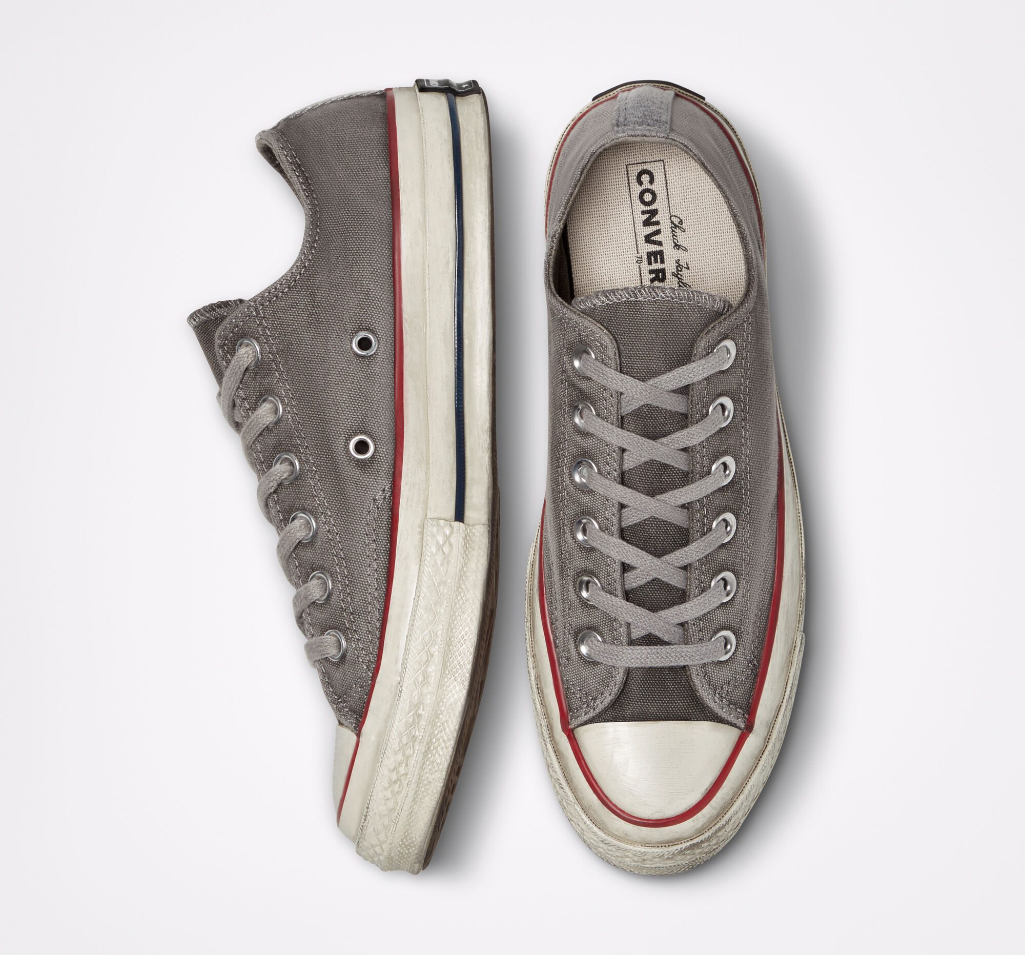 Converse Smoked Canvas Chuck 70 White Smoke In