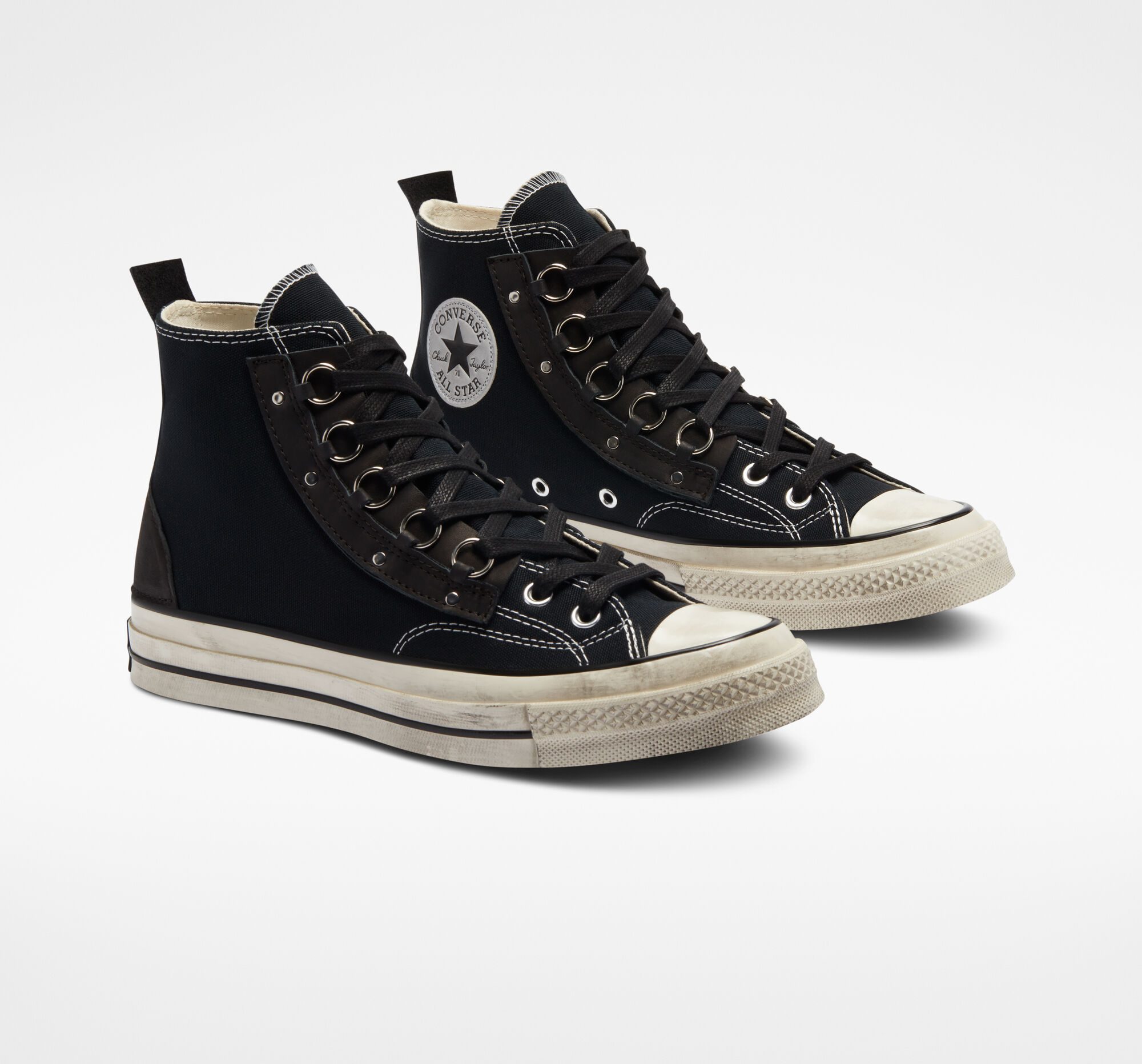 Converse Chuck 70 Punk Academia Black Metal Ring