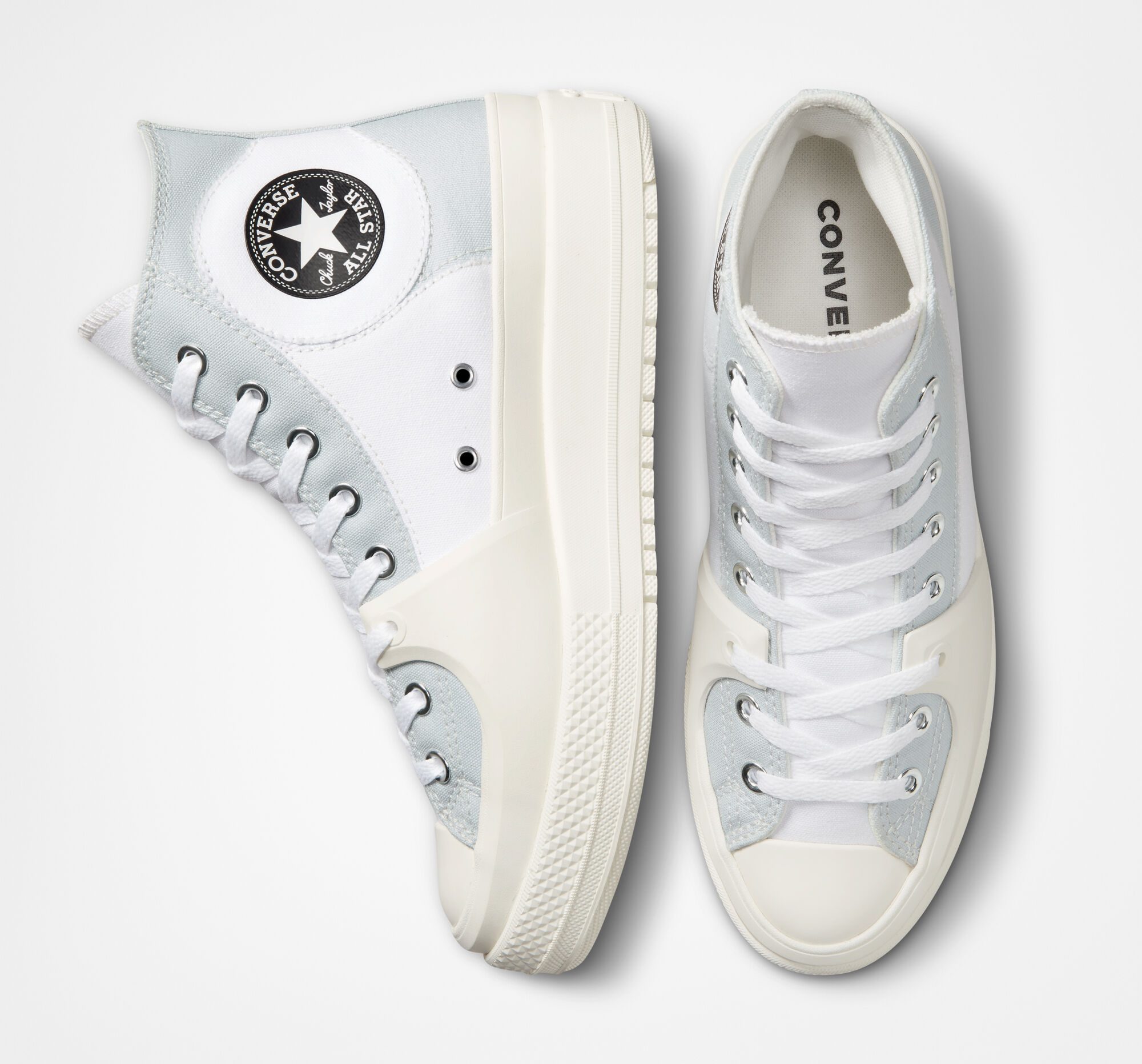 Converse Chuck Taylor All Star Construct Colorblock White/ghosted/black ...