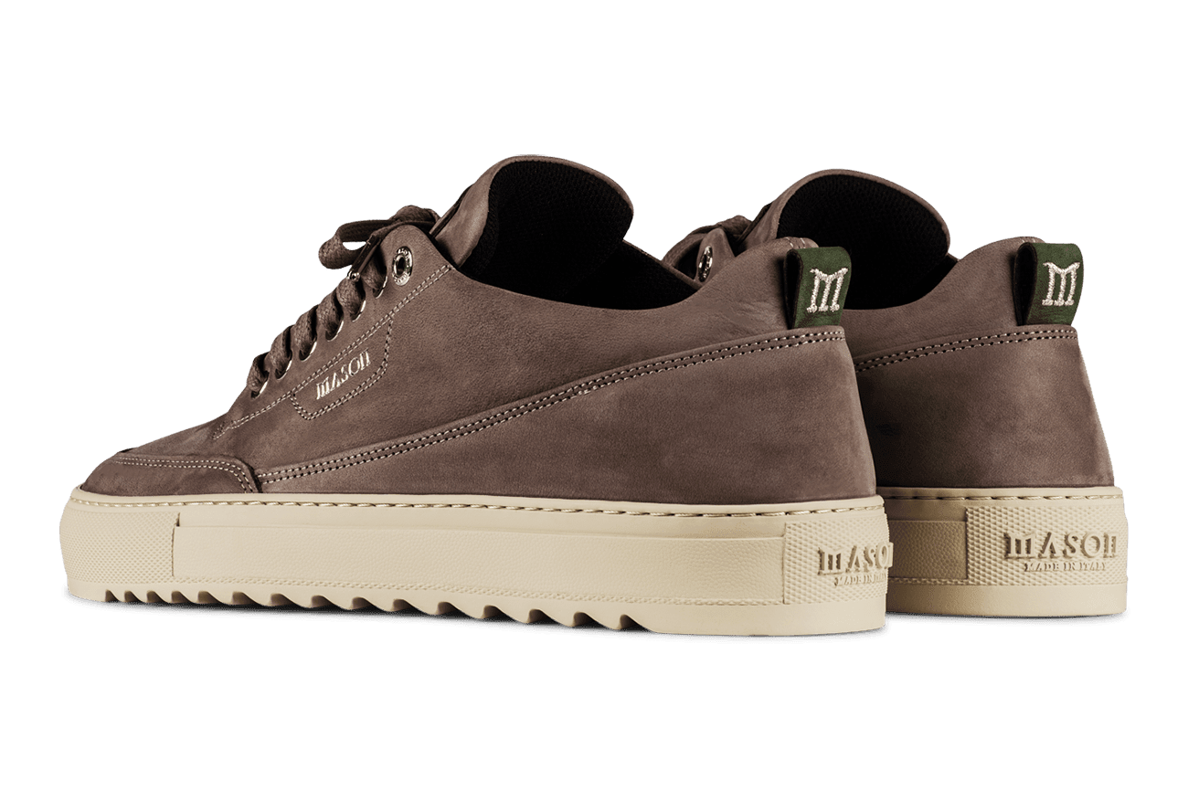 Mason Garments Torino - Nabuk - Taupe (FW23-7E)