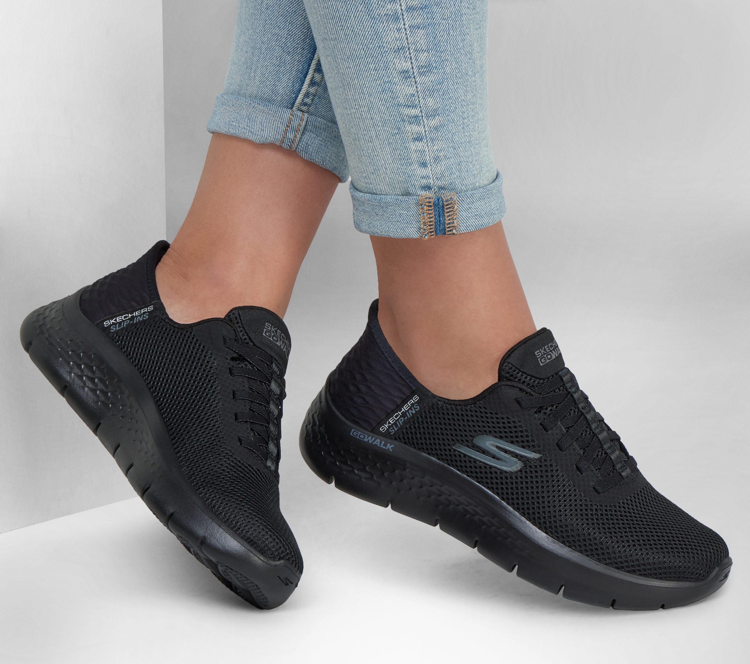 Skechers Skechers Slip-ins: GO WALK Flex - Grand Entrance - Zwart ...