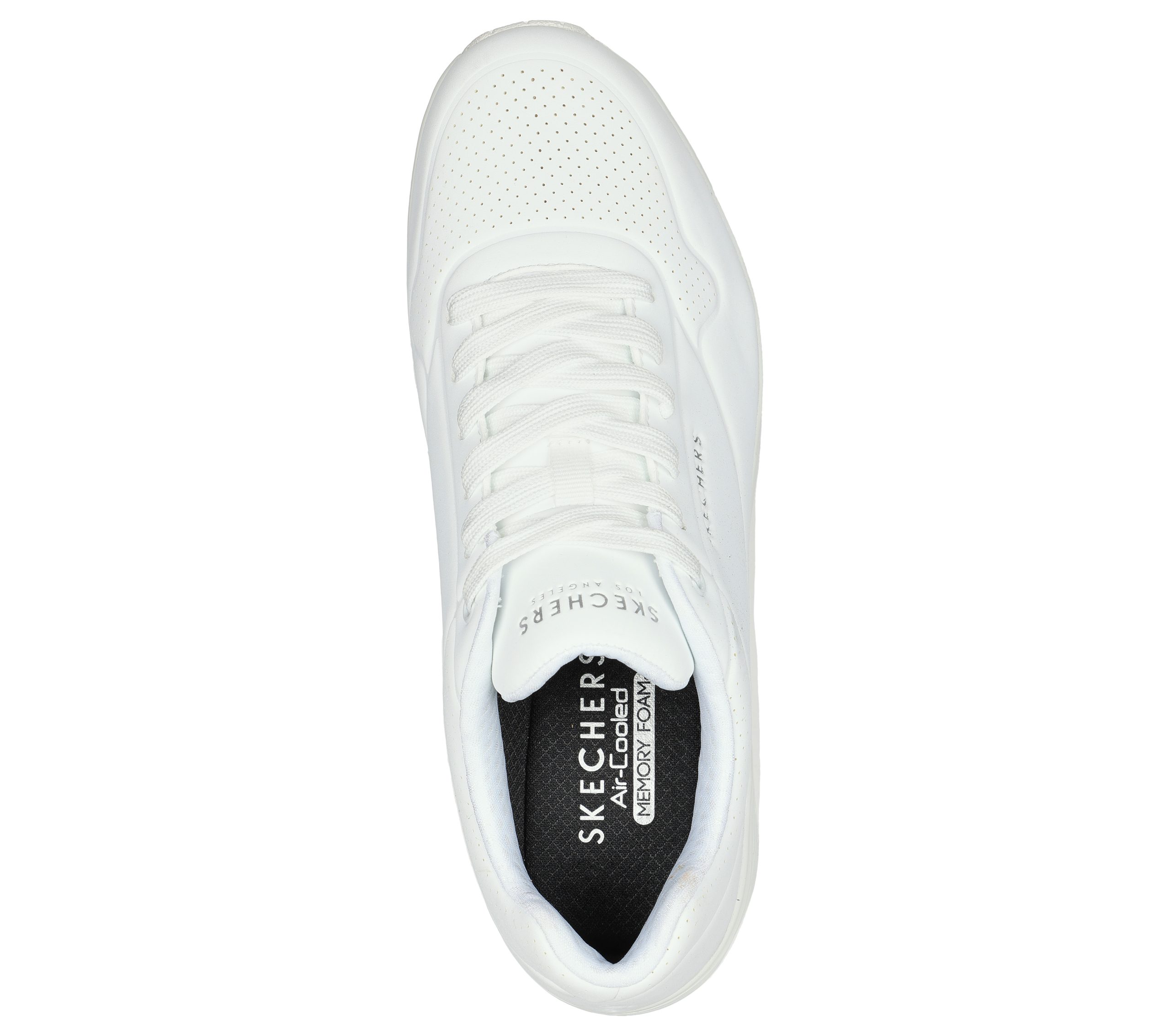 Skechers Uno - Stand On Air - Wit (52458-W)