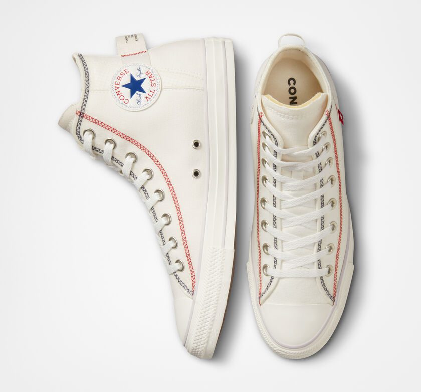 Converse Chuck Taylor All Star Logo Tag Vintage White/blue (A06104C)
