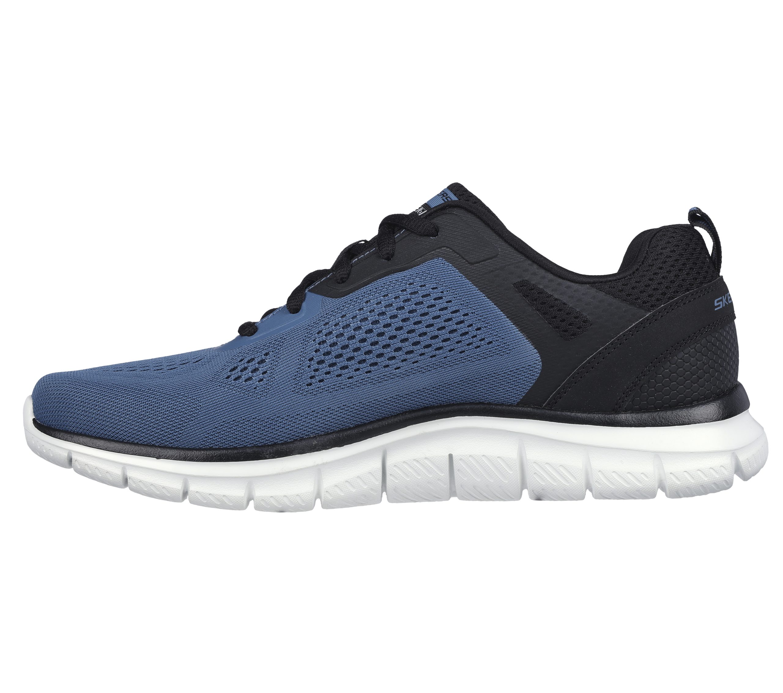 Skechers Track - Broader - Blauw / Zwart (232698-BLBK)