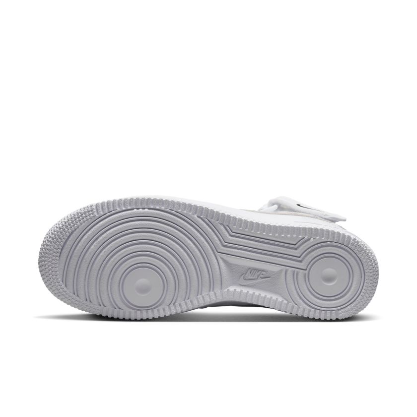 Nike Air Force 1 '07 Mid White Snake Swoosh (Women's) (DD9625-101)