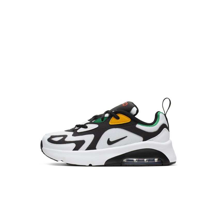 Nike Air Max 200 Rasta (PS) (AT5628-100)