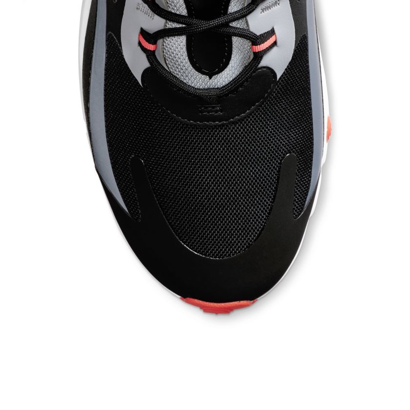 Nike Air Max 270 React Black Bright Crimson (CT1646-001)