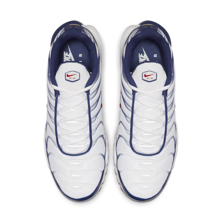 Nike Air Max Plus White Red Blue (CJ9928-100)