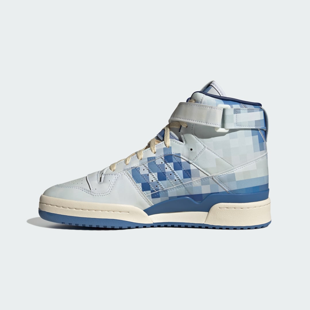adidas Forum 84 High Closer Look Off White / Trace Royal / Cloud White ...