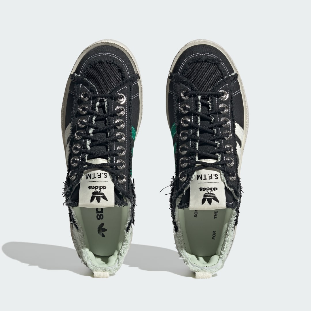 adidas Campus 80s Core Black / Cream White / Linen Green (ID4791)