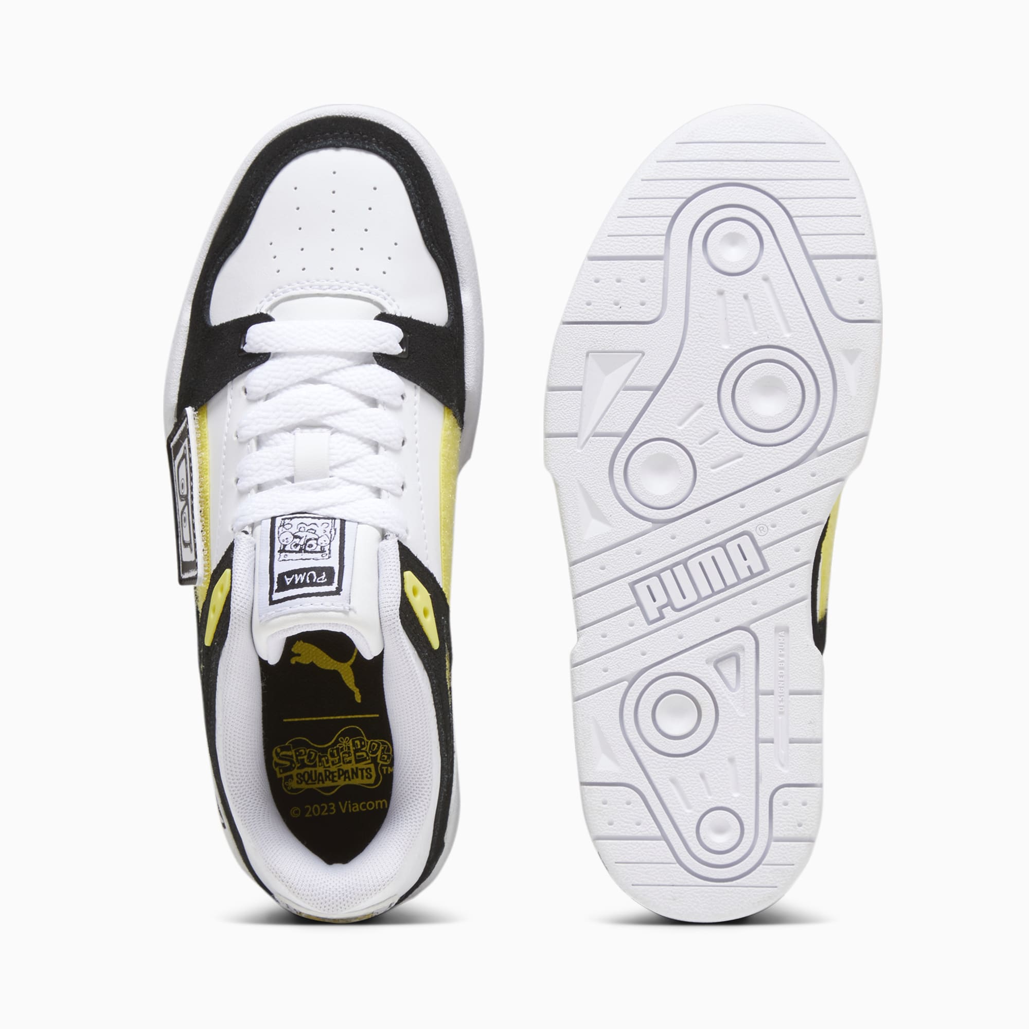Puma x SPONGEBOB SQUAREPANTS Slipstream Wit/Zwart (393893-01)