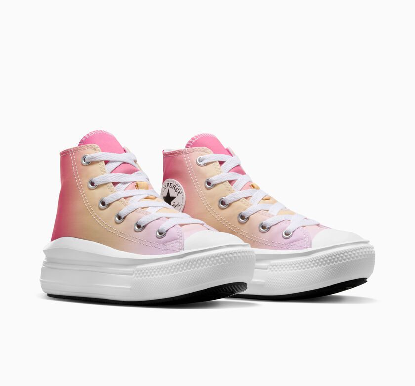 Converse Chuck Taylor All Star Move Platform Bright Ombre Stardust ...