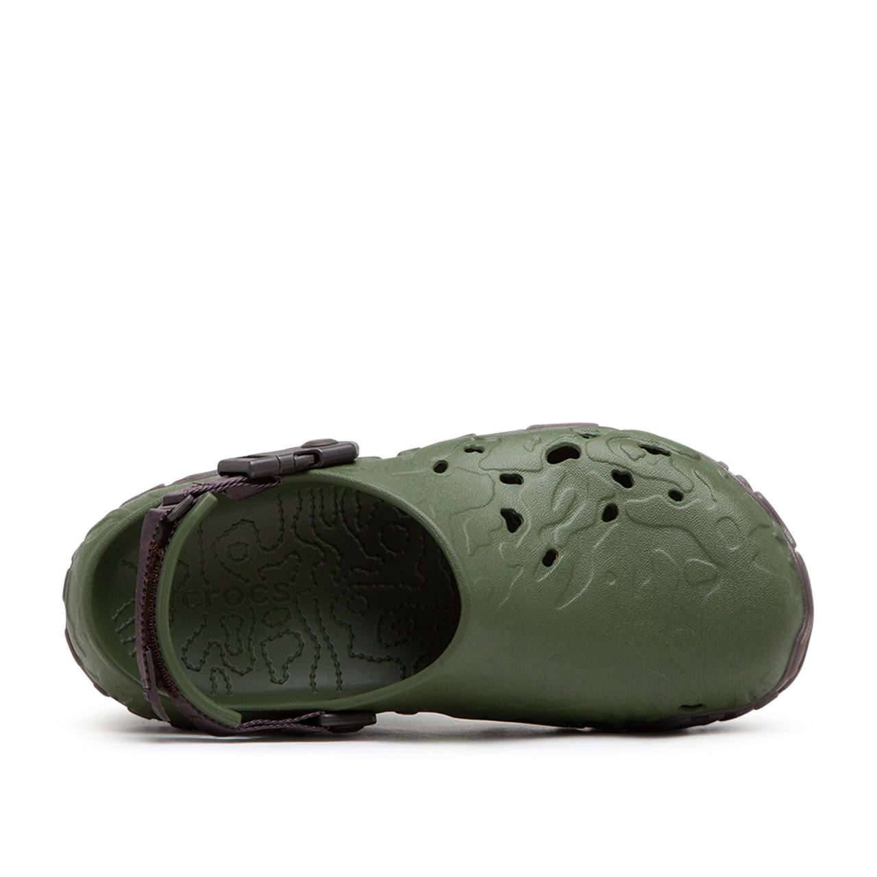 Crocs All Terrain Atlas Clog (Olive / Grey)