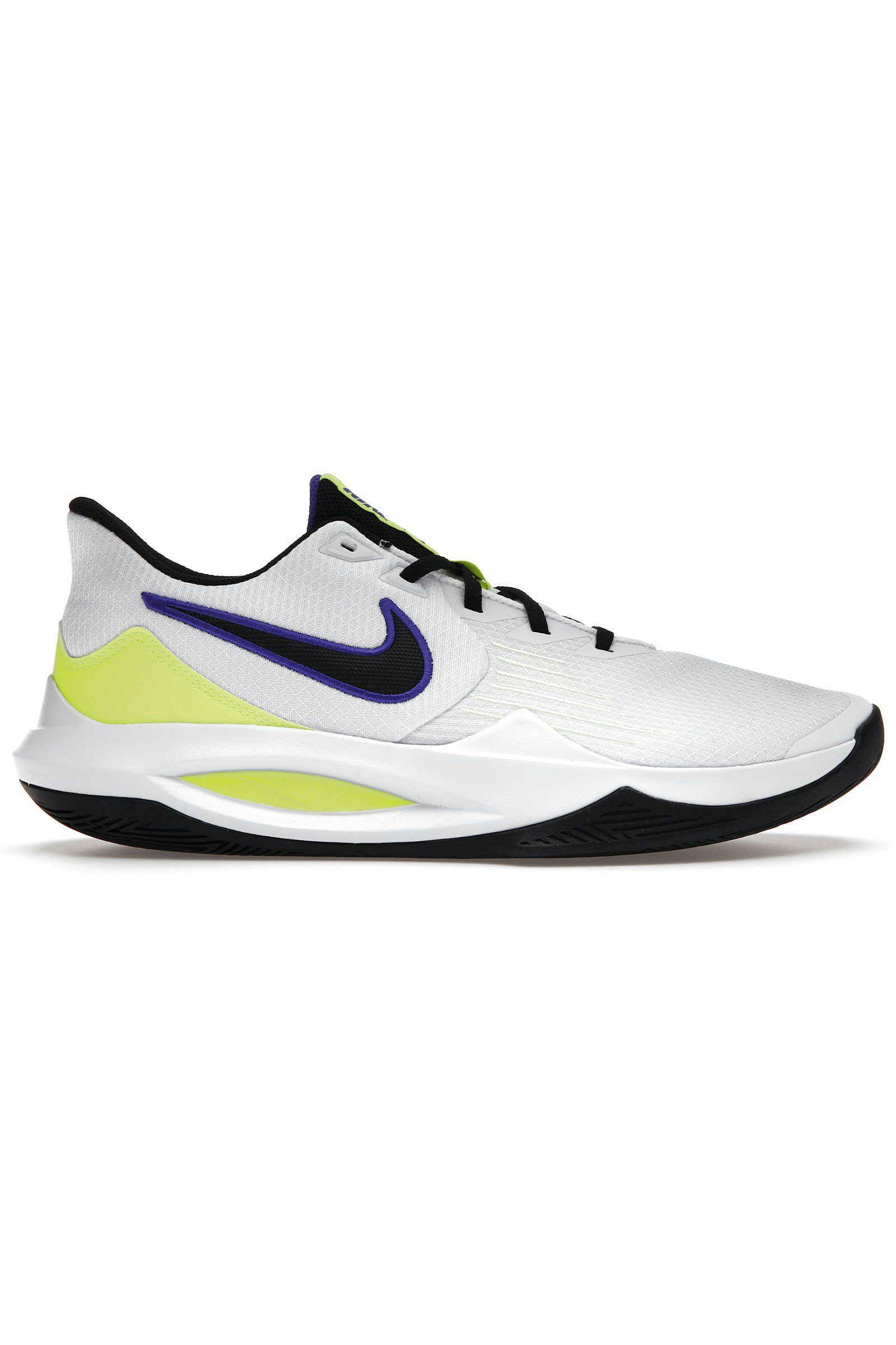 Nike Precision 5 White Barely Volt (CW3403-100)