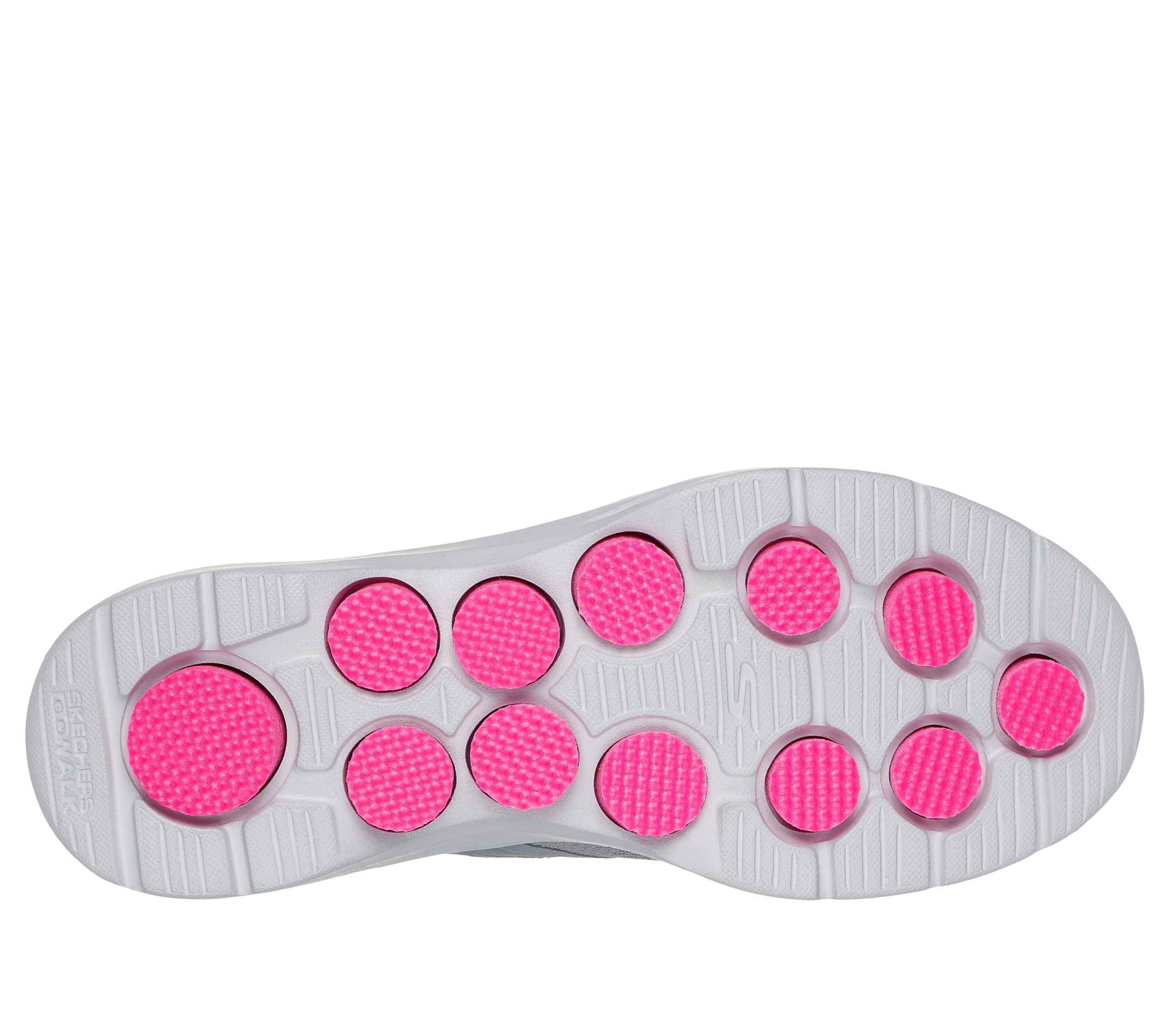 Skechers Skechers Slip-ins: GO WALK 7 - Ida - Grijs / Heet Roze (125246 ...
