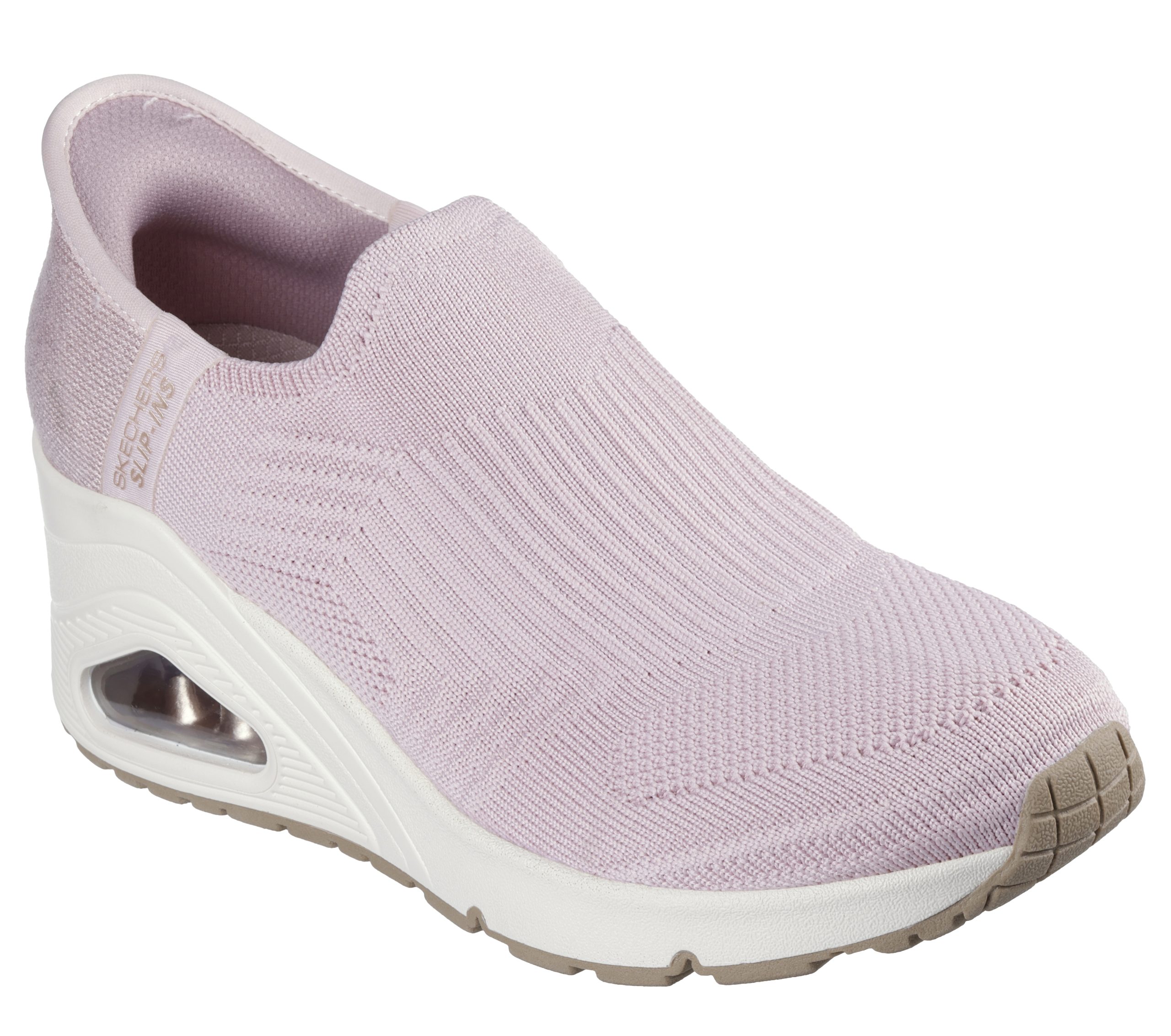 Skechers Skechers Slip-ins: Uno Wedge - Kickin' Knit - Blush Roze ...